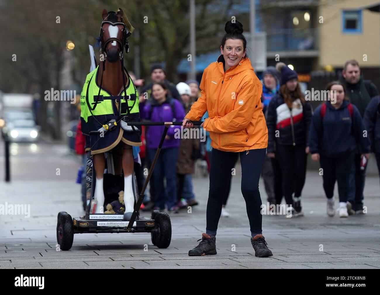 Emma Webb arrives at the London International Horse Show at ExCel ...