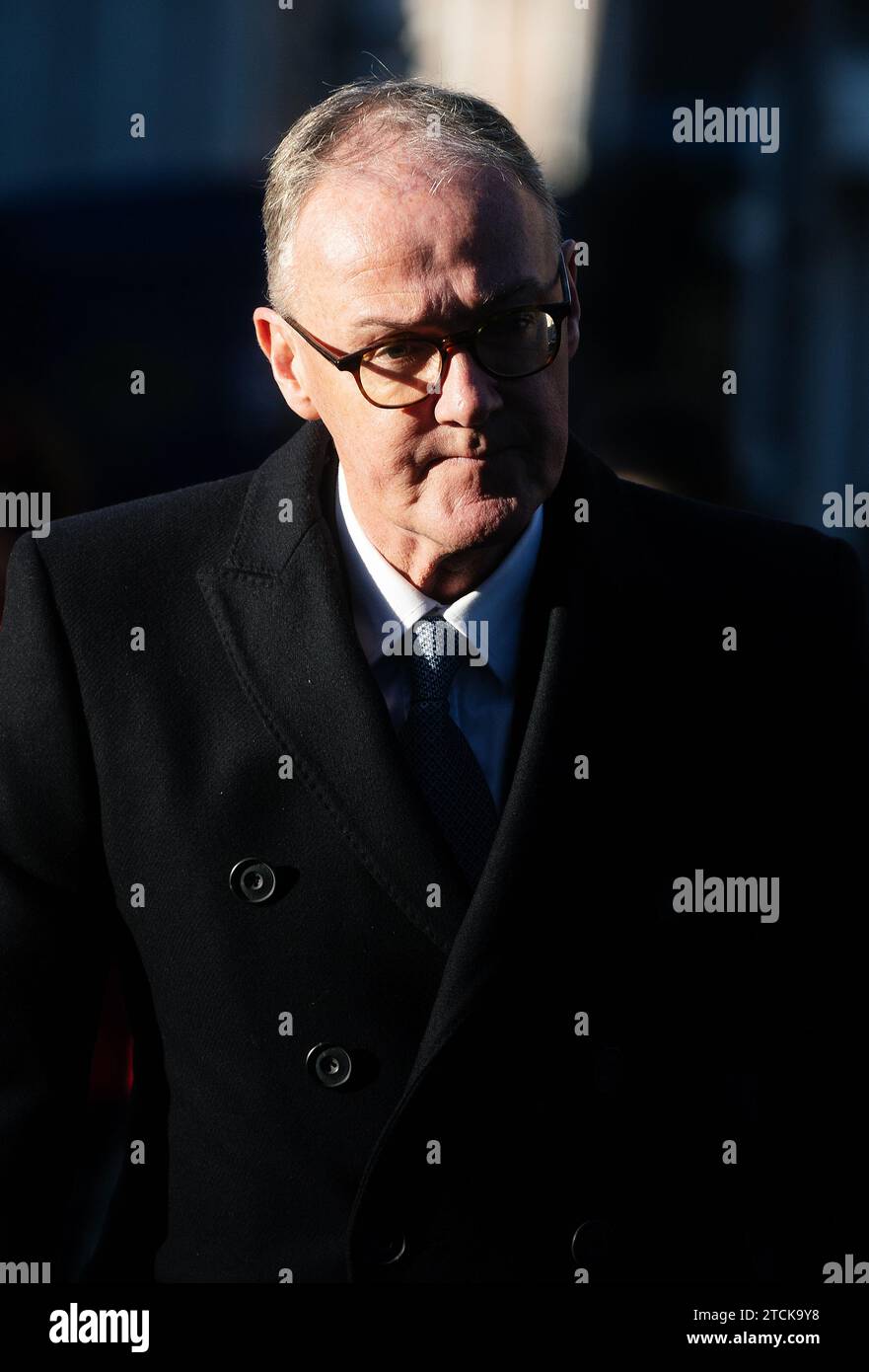 Former FAI chairperson Roy Barrett arriving at Leinster House, Dublin ...