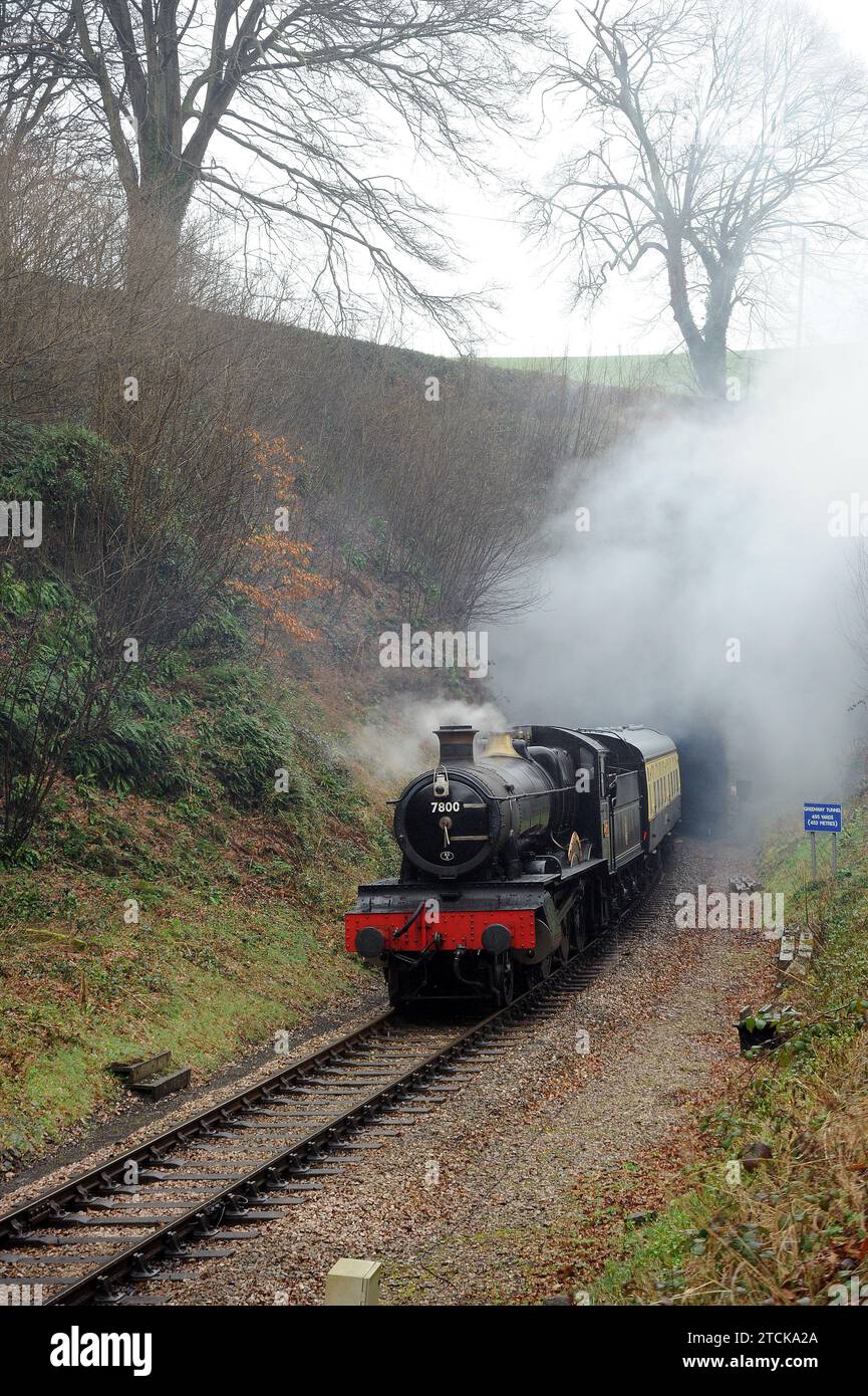 "Lydham Manor" (running as class pioneer 7800 "Torquay Manor") at ...