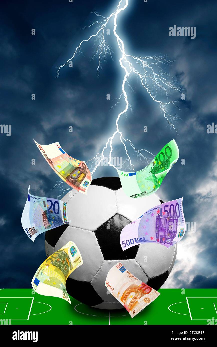 Money and soccer hi-res stock photography and images - Alamy
