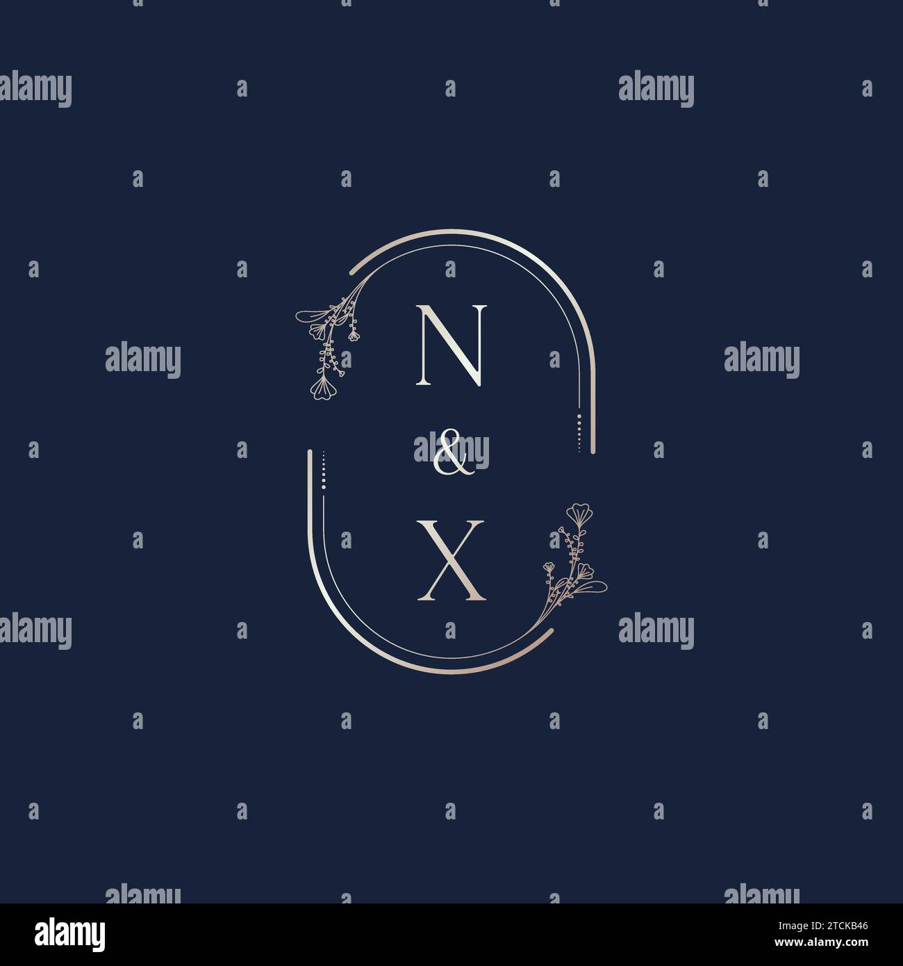 Nx letters Stock Vector Images - Alamy