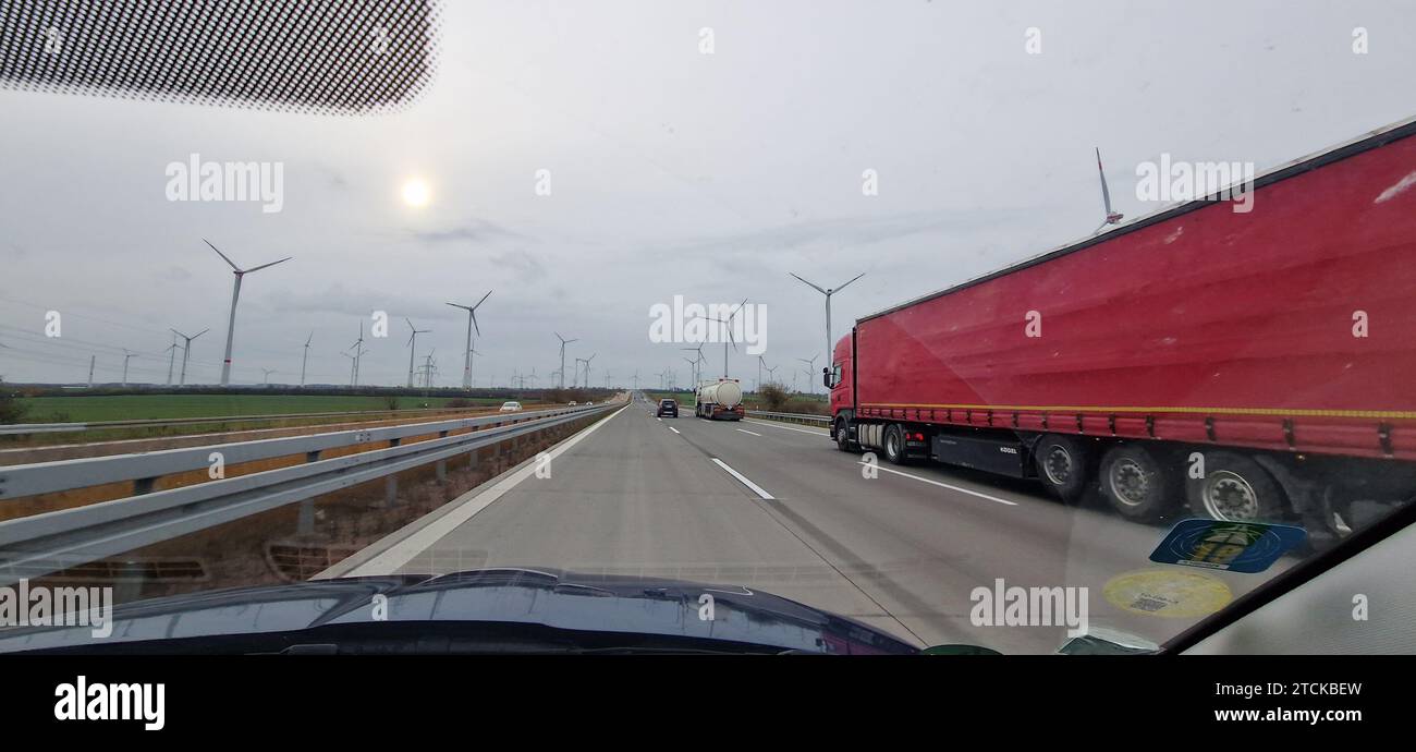 German highway, Germany Stock Photo - Alamy