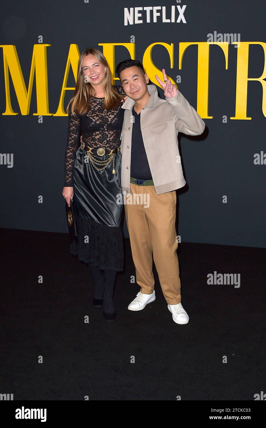 David Ma mit Begleitung beim Special Screening des Netflix Films ...