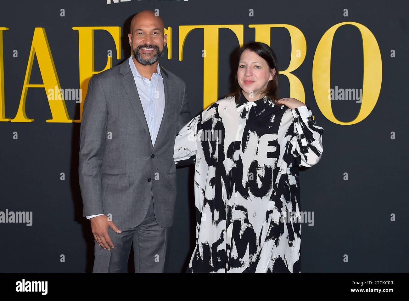 Keegan-Michael Key mit Ehefrau Elle Key beim Special Screening des ...