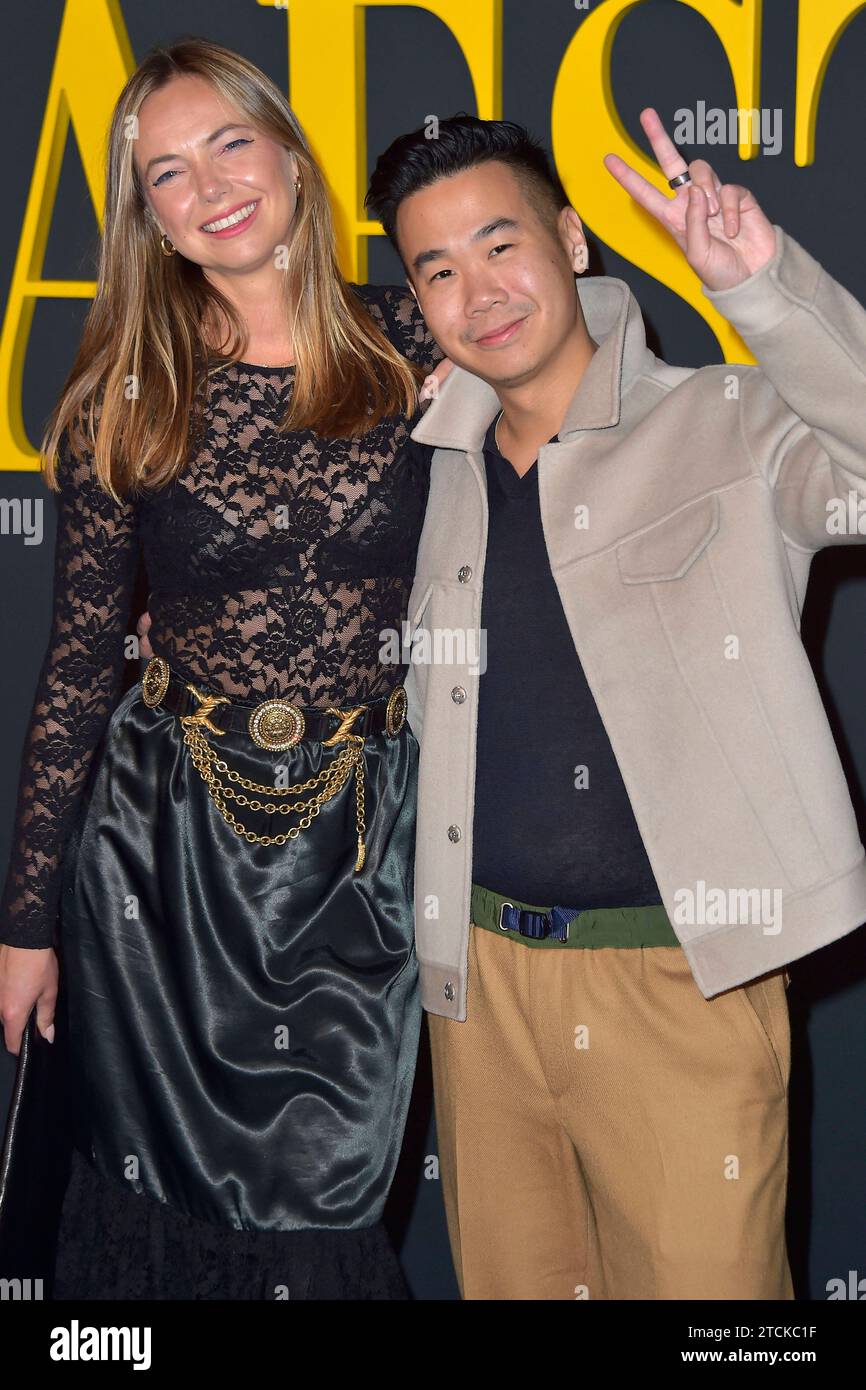 David Ma mit Begleitung beim Special Screening des Netflix Films ...