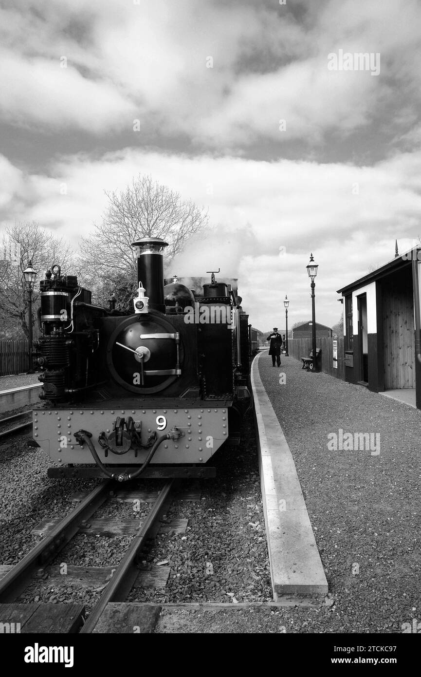 Bangor station Black and White Stock Photos & Images - Alamy