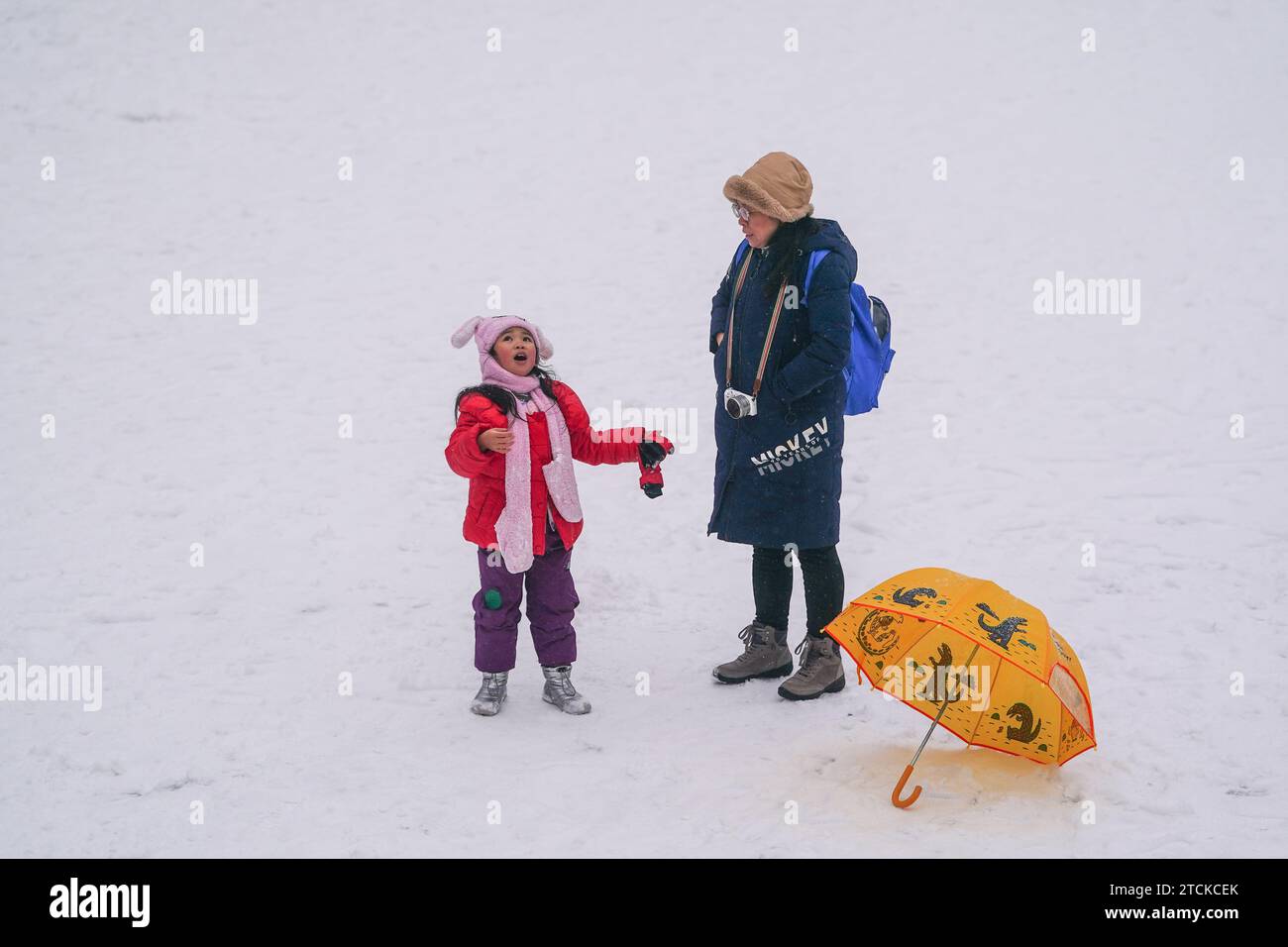 Beijing, China. 13th Dec, 2023. Tourists visit the Palace Museum in ...