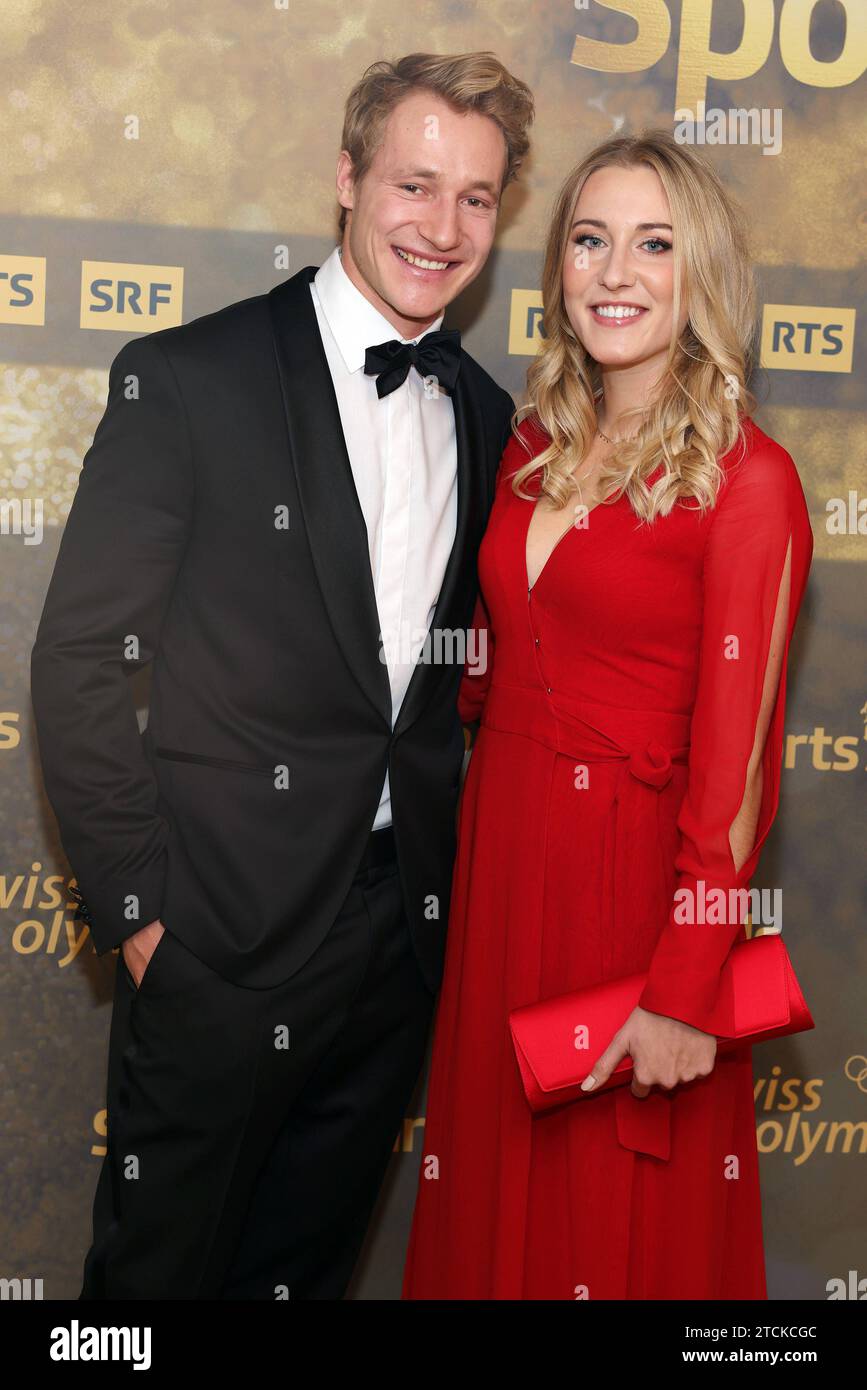 Sports Awards 2023 Marco Odermatt mit Freundin Stella Parpan auf dem ...