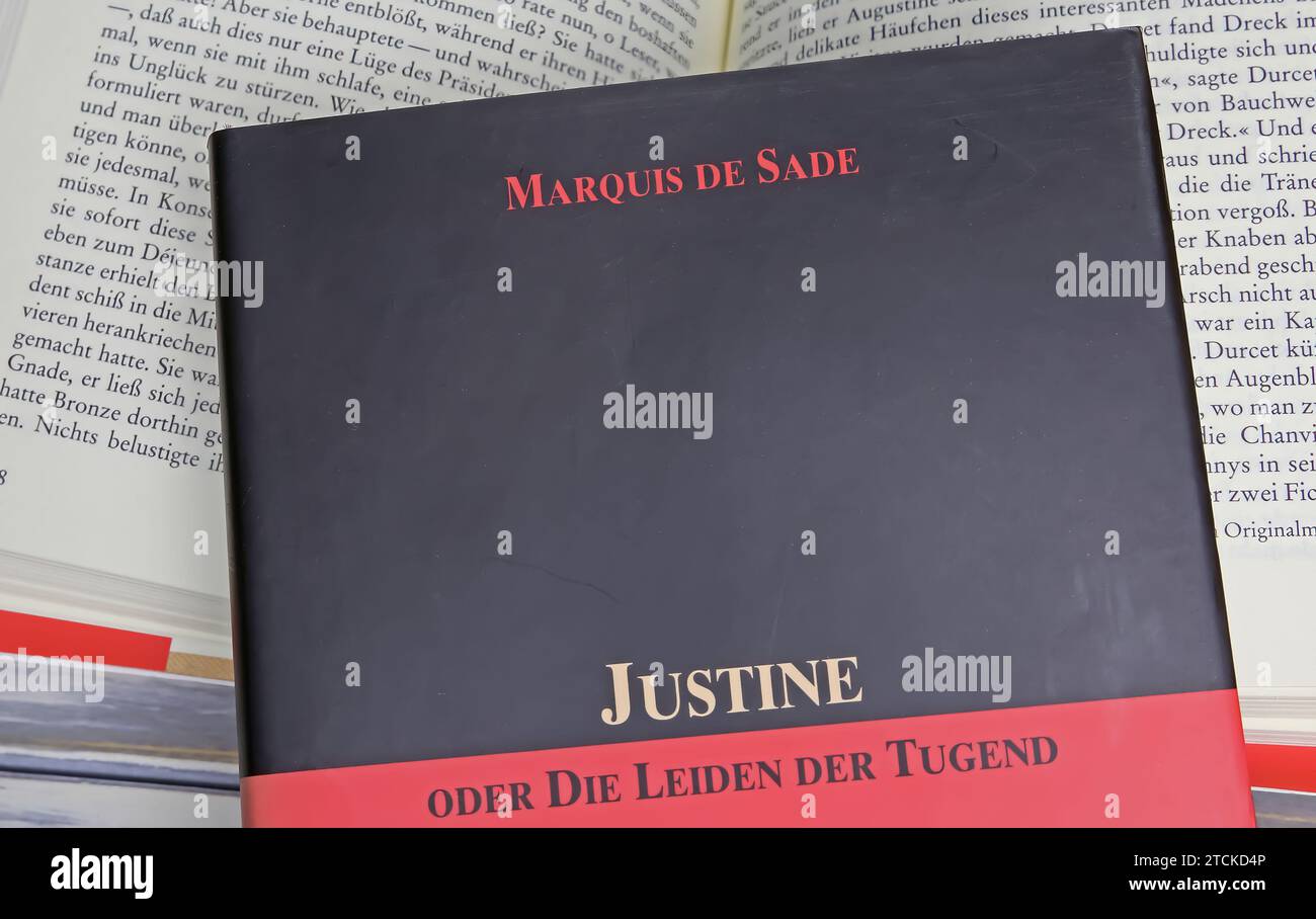 Justine de sade book hi-res stock photography and images - Alamy