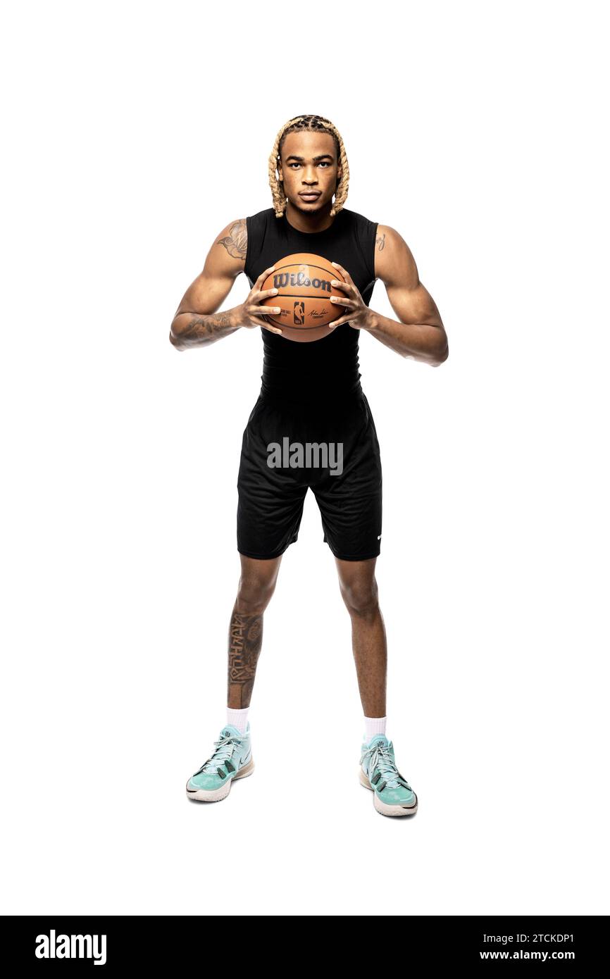 Nicolas Claxton of the Brooklyn Nets poses for a portrait on September ...