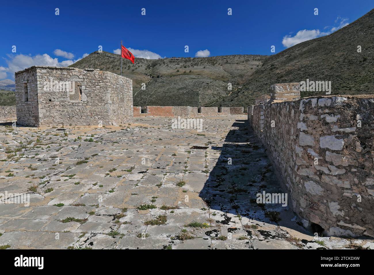 135+ Upper terrace of Ali Pasha castle, on an island of Porto Palermo ...