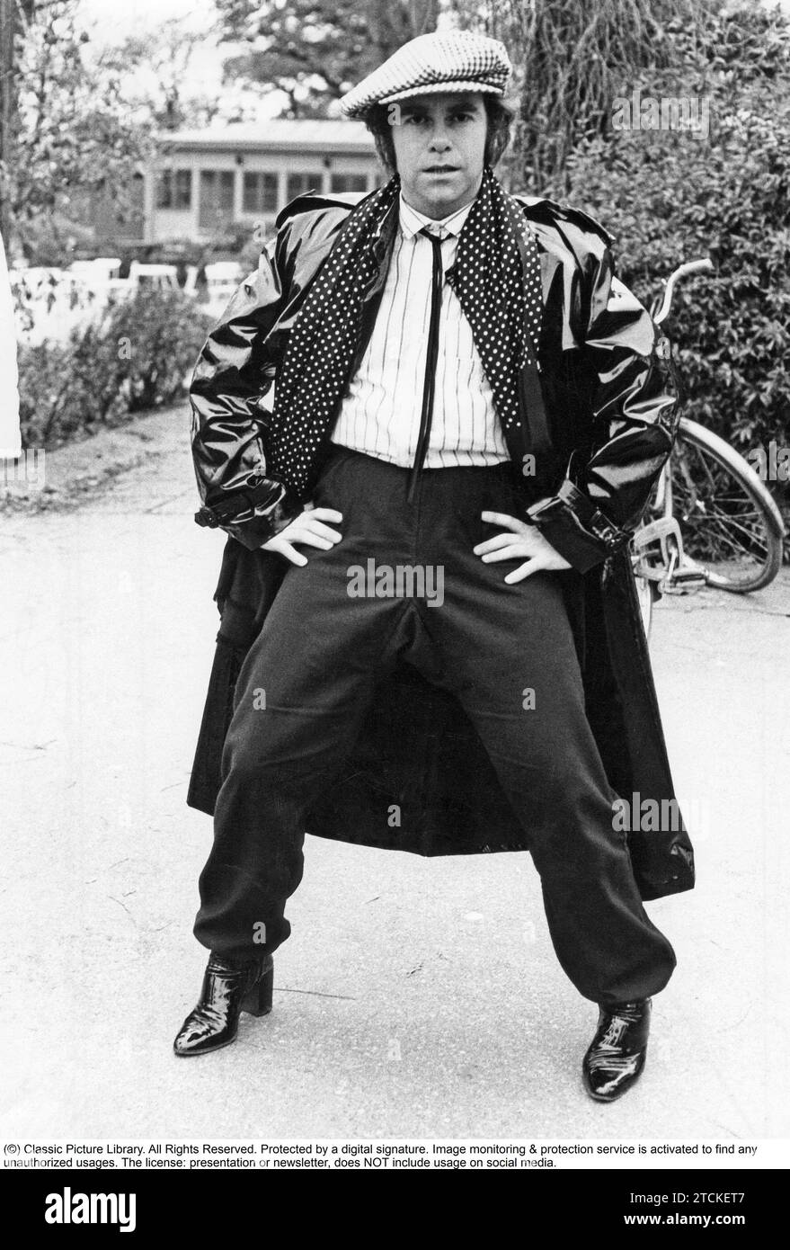 Elton John. English singer, songwriter born march 25 1947. Pictured ...