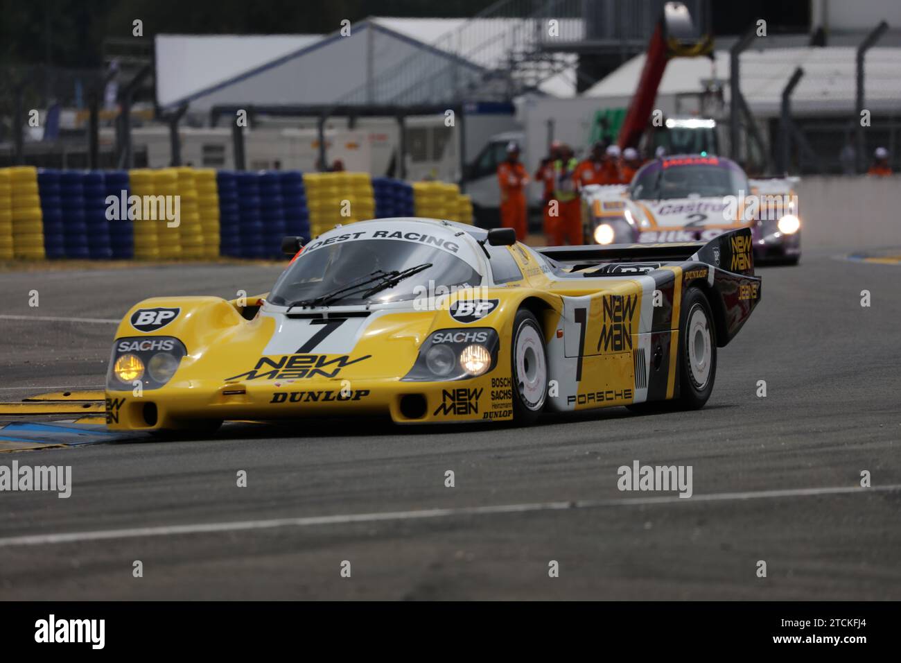 2023 Le Mans Legends Parade - 1984 & 1985 Winning Porsche 956B Stock ...