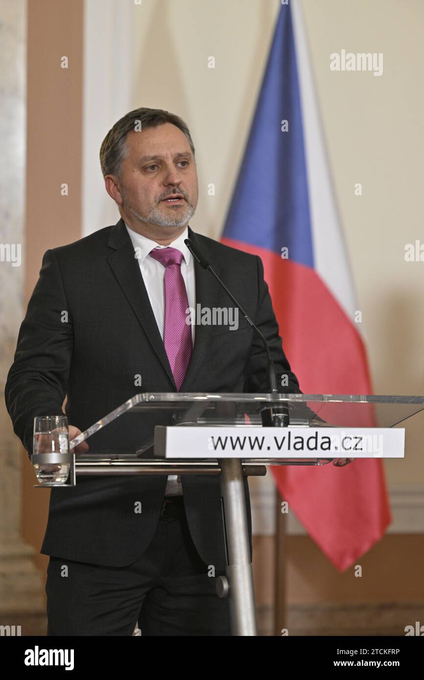 Prague, Czech Republic. 13th Dec, 2023. Confederation of Industry of ...