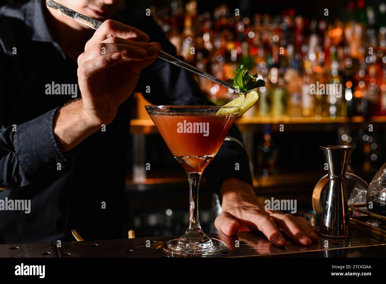 Creating drinks hi-res stock photography and images - Alamy