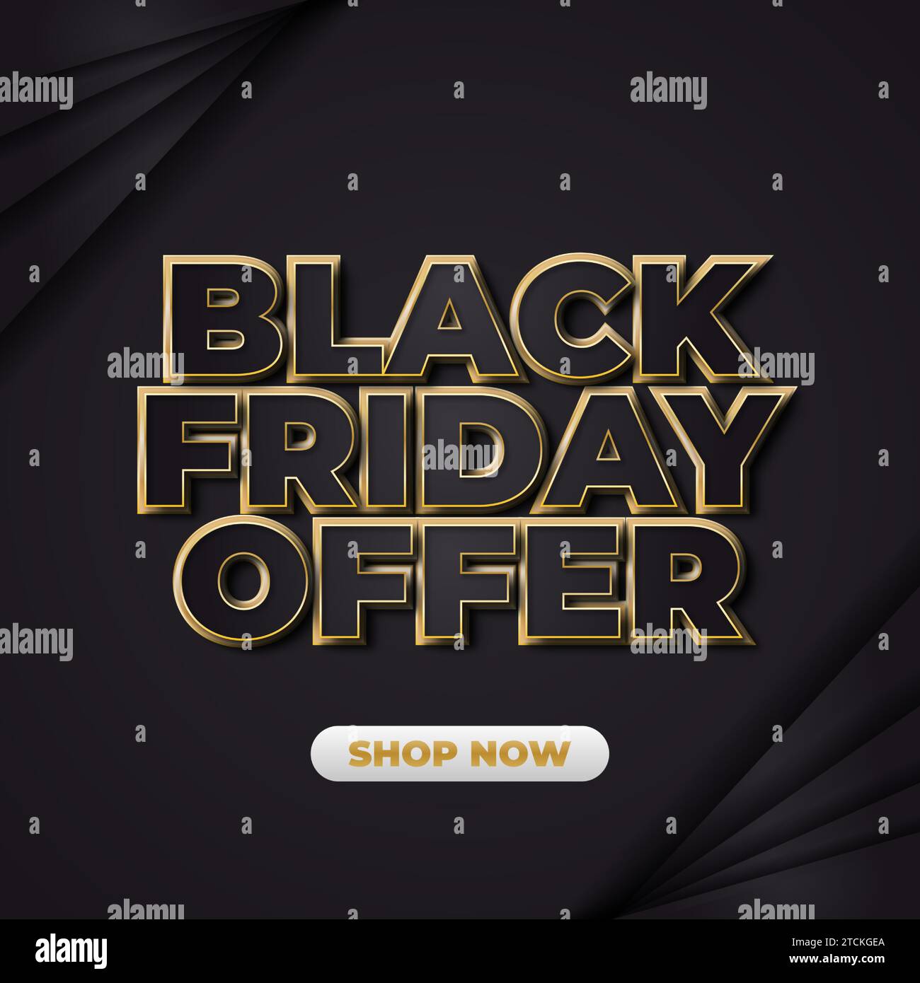 Black friday typography Stock Vector Images - Alamy