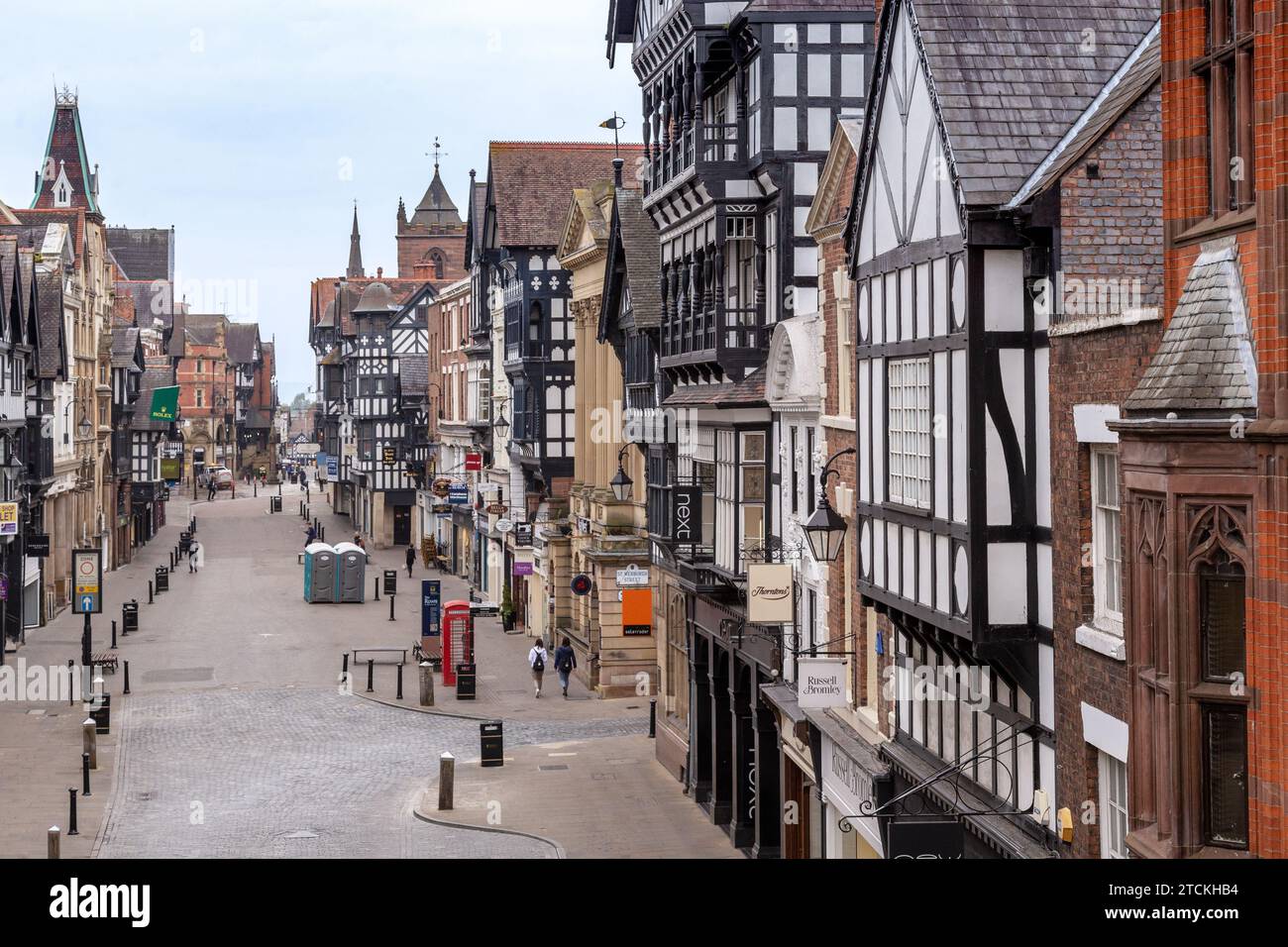 CHESTER, GREAT BRITAIN - SEPTEMBER 14, 2014: This is a historic ...