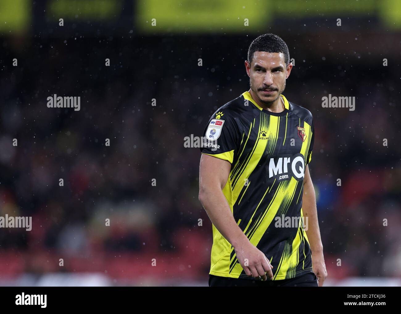 Watford, UK. 12th Dec, 2023. Jake Livermore of Watford during the Sky ...
