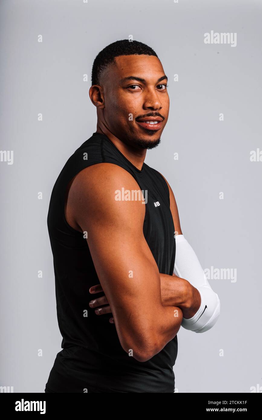 Otto Porter Jr of the Golden State Warriors poses for a portrait on ...