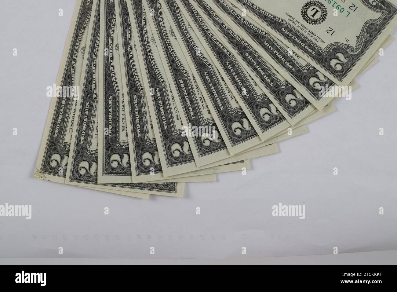 The United States Two (2) Dollar Bill (circa 1970's), 11 new ...