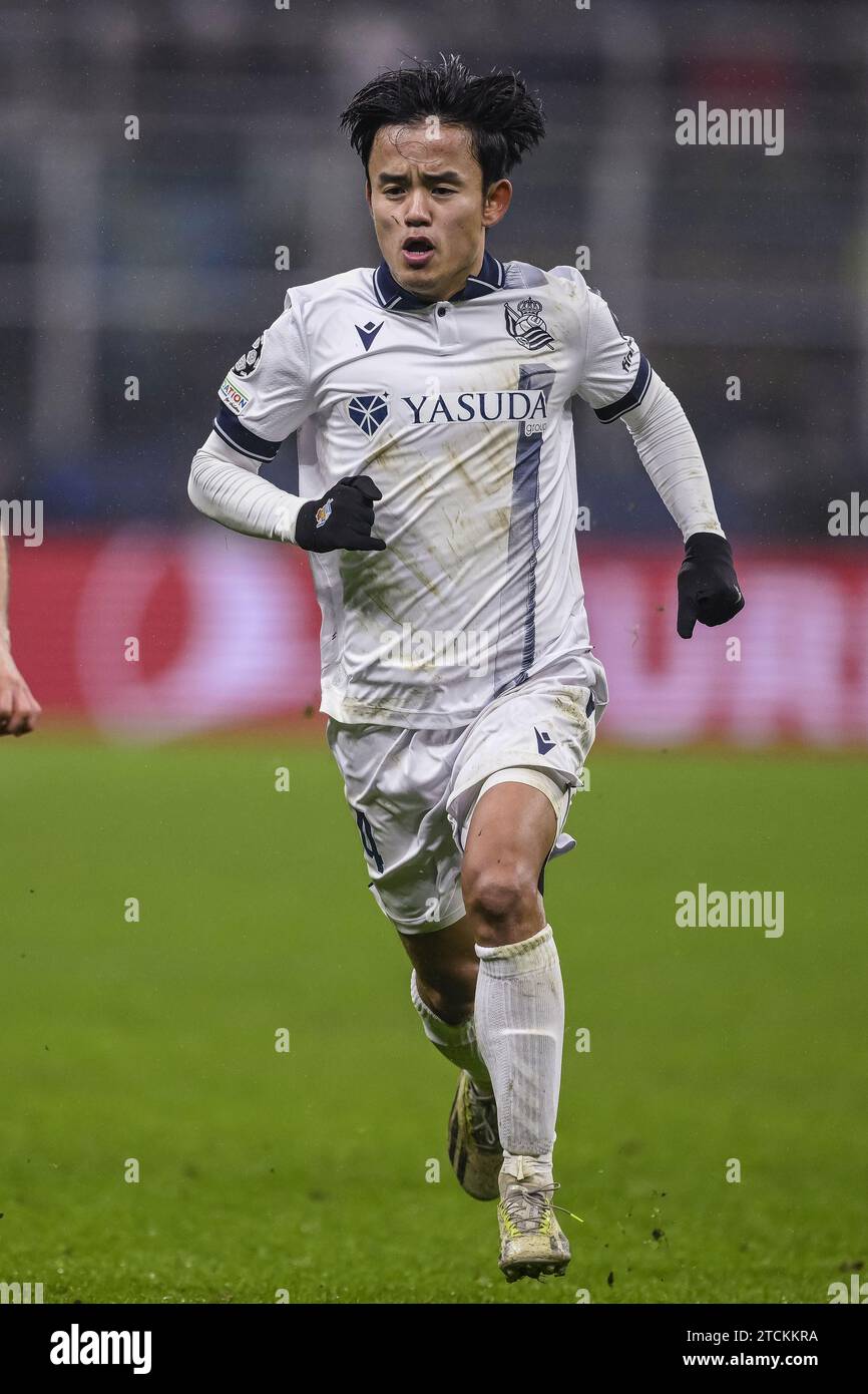 Takefusa Kubo (Real Sociedad) during the UEFA Champions League 2023 ...