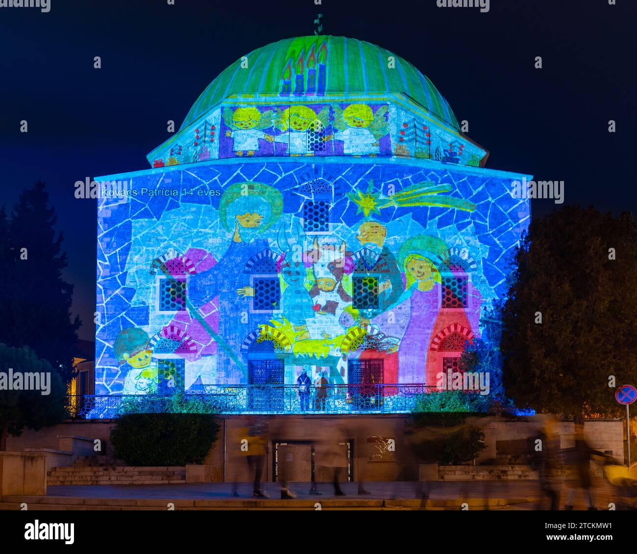 Europe, Hungary, Pecs city, Amazing christmas market in South Hungary ...