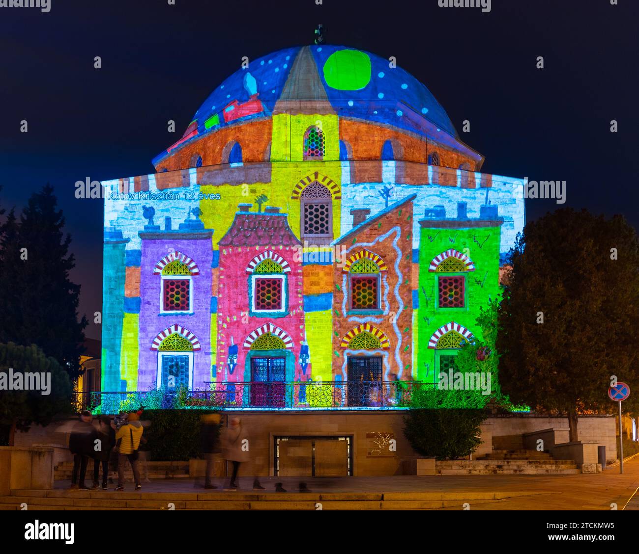 Europe, Hungary, Pecs city, Amazing christmas market in South Hungary ...