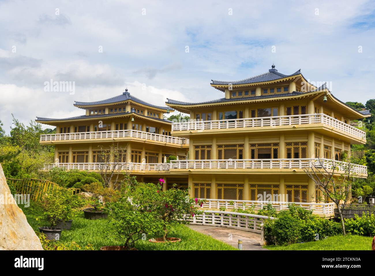 Asian Architecture Monastery of Fo Guang Shan Buddha Museum in ...