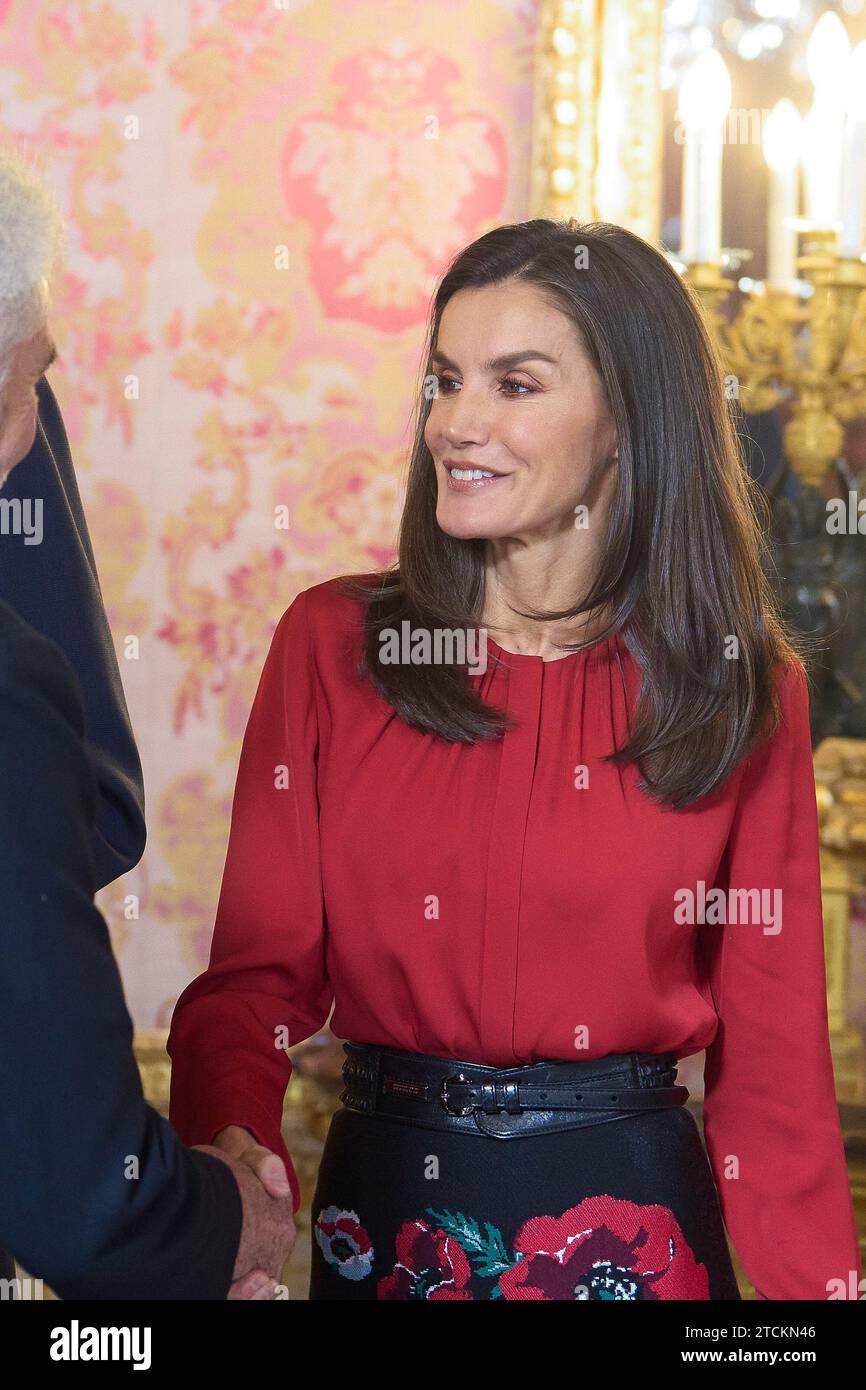 King Felipe VI of Spain and Queen Letizia of Spain meet the "Princesa ...