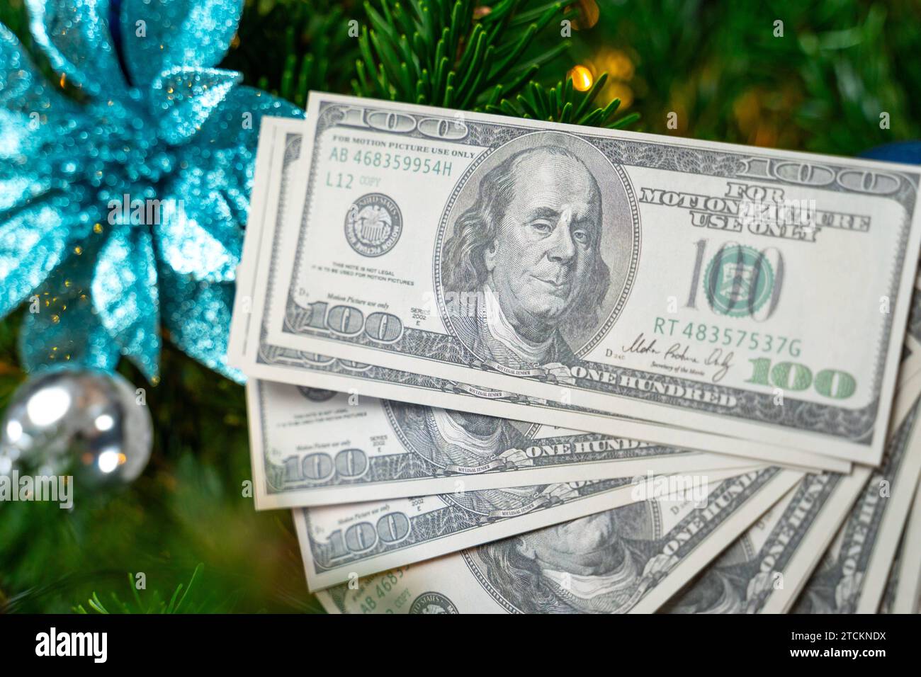 Augsburg, Bavaria, Germany - December 13, 2023: US Dollar cash ...