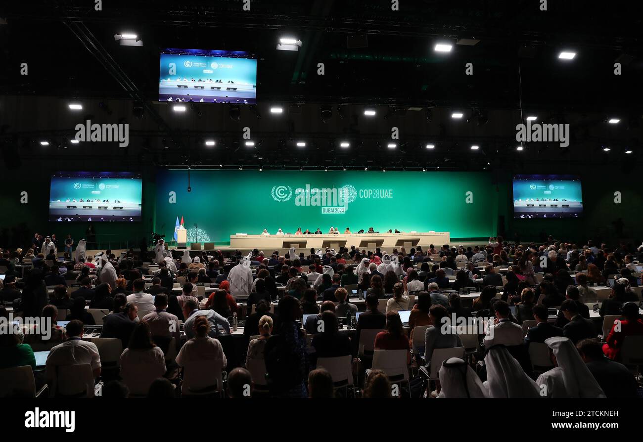 Dubai. 13th Dec, 2023. This photo taken on Dec. 13, 2023 shows a ...