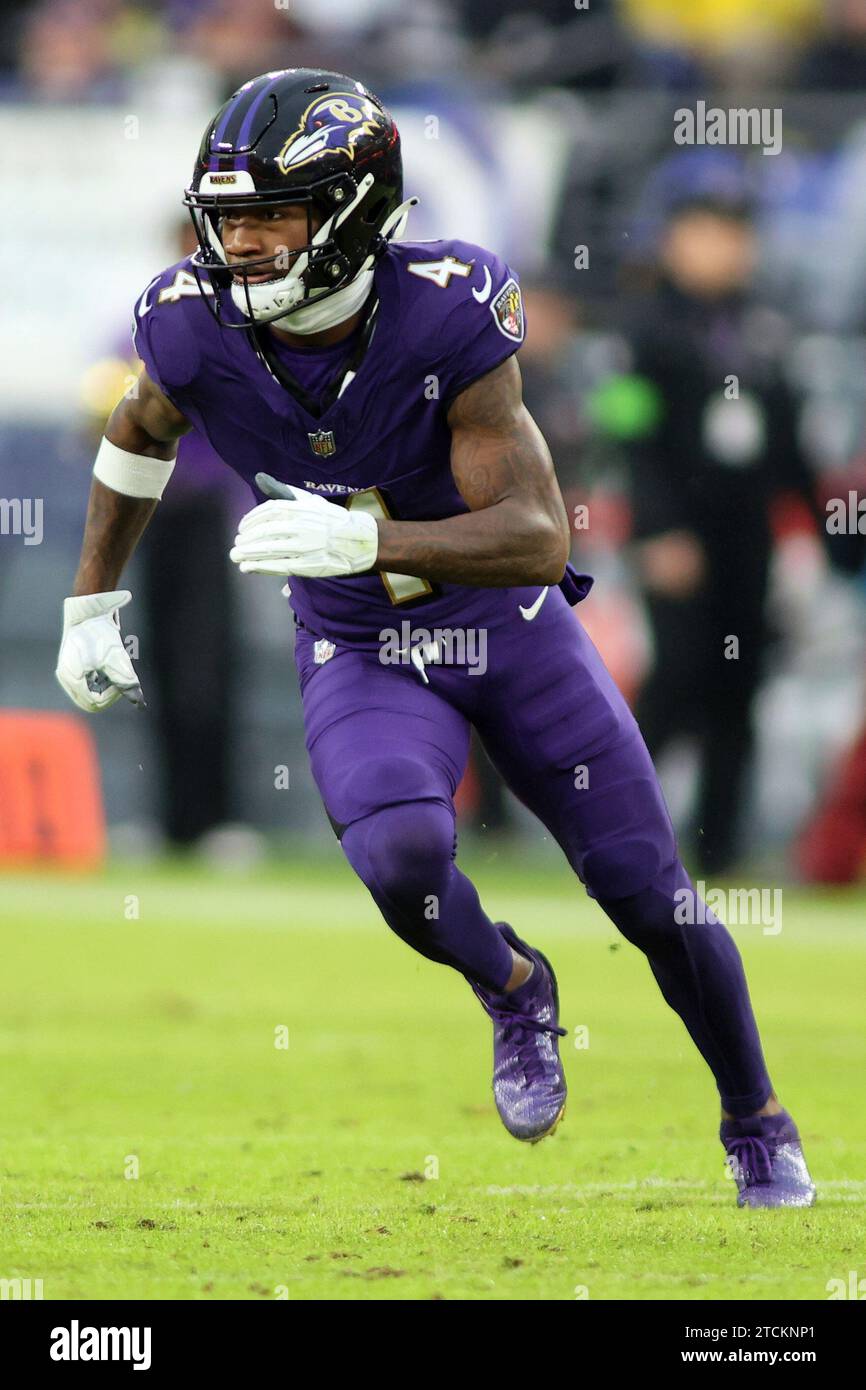 Baltimore Ravens wide receiver Zay Flowers (4) runs during an NFL football game against the Los ...