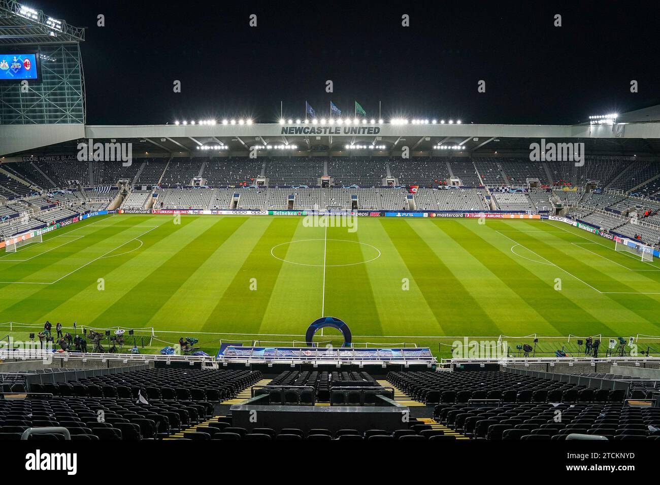 Inside st james park stadium hi-res stock photography and images - Alamy