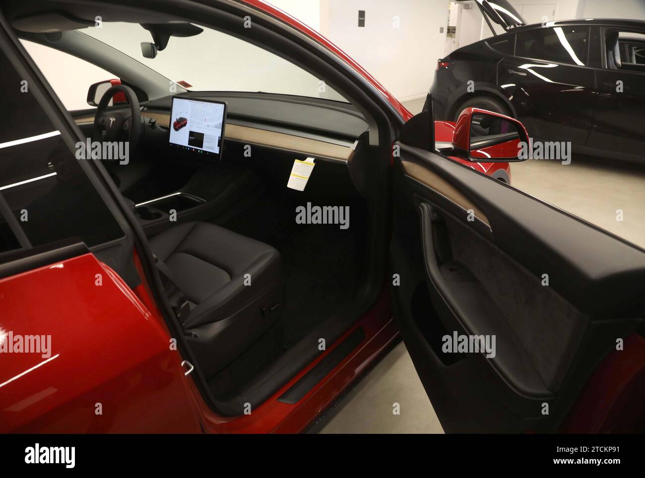 Interior tesla model autopilot hi-res stock photography and images - Alamy