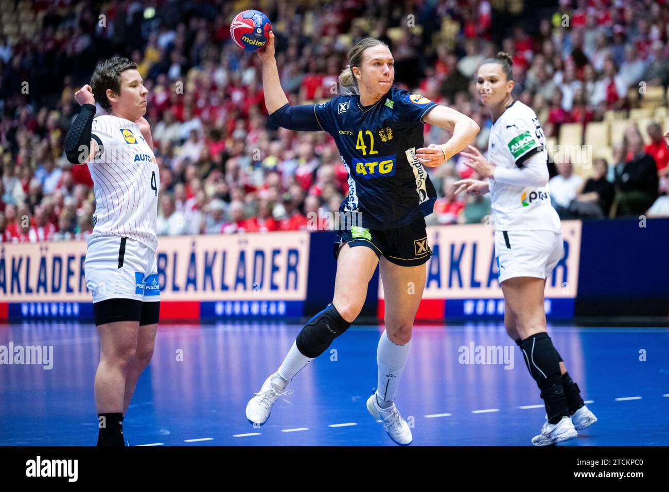 Jenny Carlson of, Sweden. , . during the IHF Women's World Championship ...
