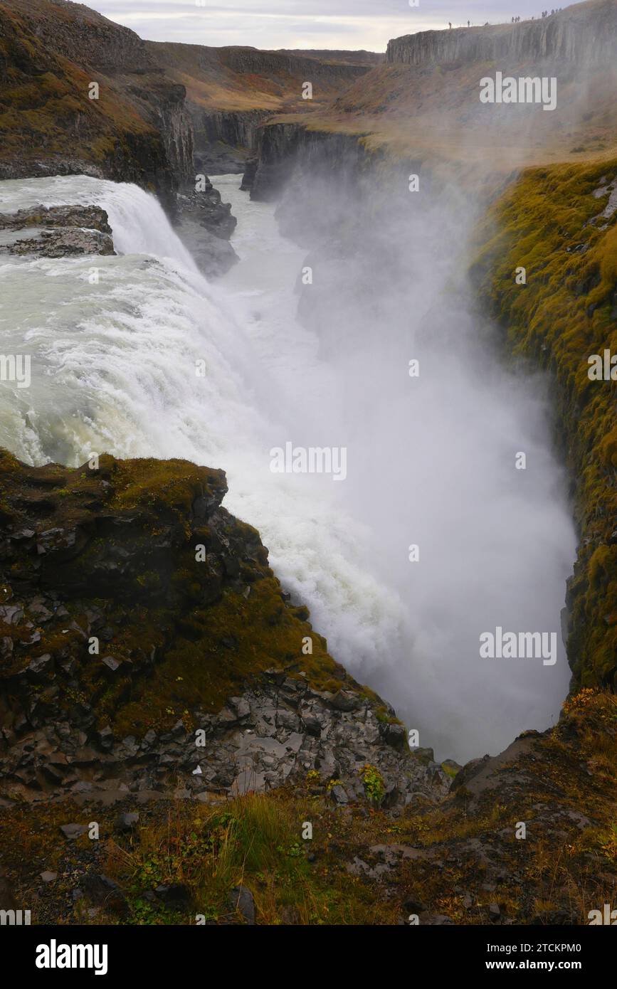 Gullfloss waterfall hi-res stock photography and images - Alamy