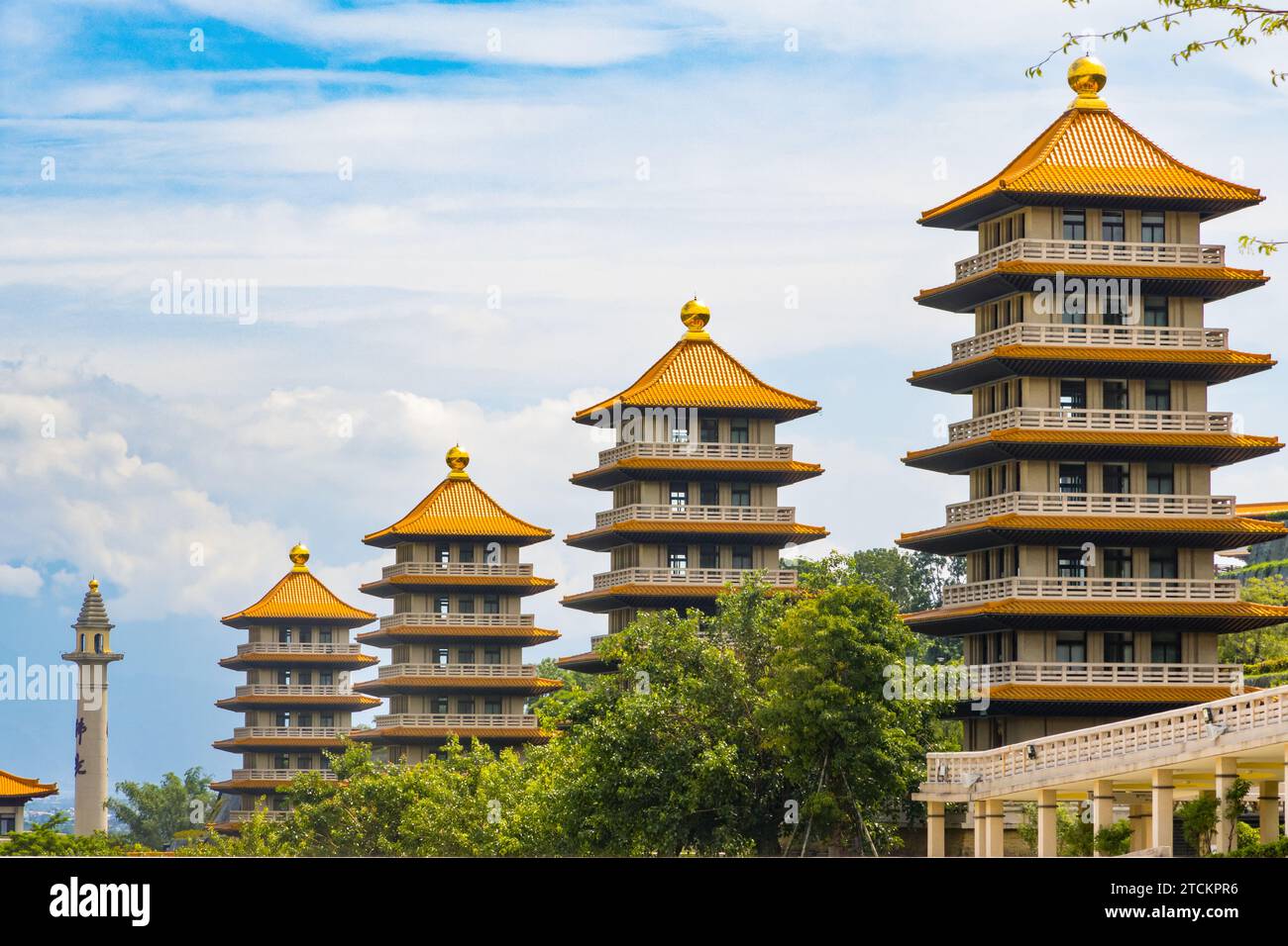 Asian Architecture Monastery of Fo Guang Shan Buddha Museum in ...