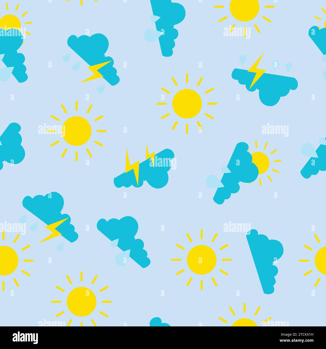 Blue sky clouds background nice Stock Vector Images - Alamy