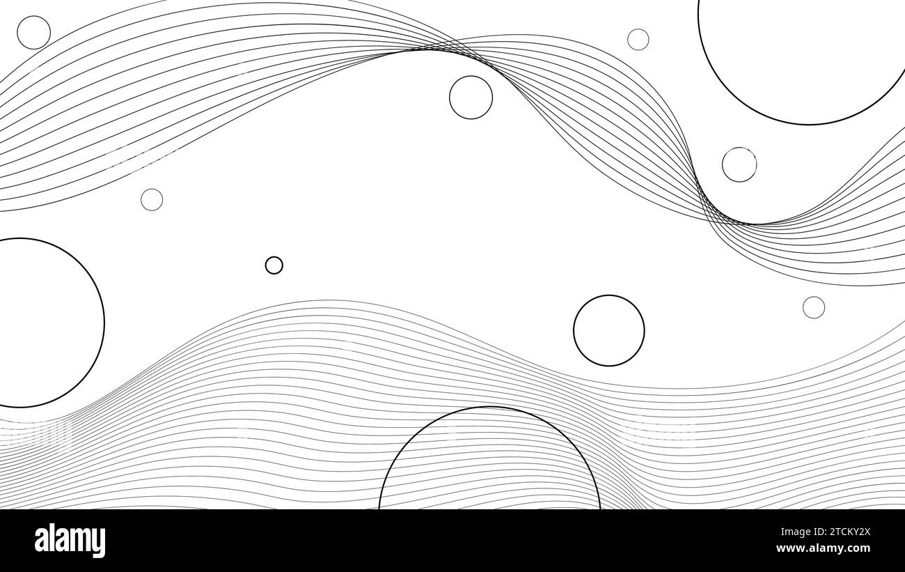 Wave circle Black and White Stock Photos & Images - Alamy