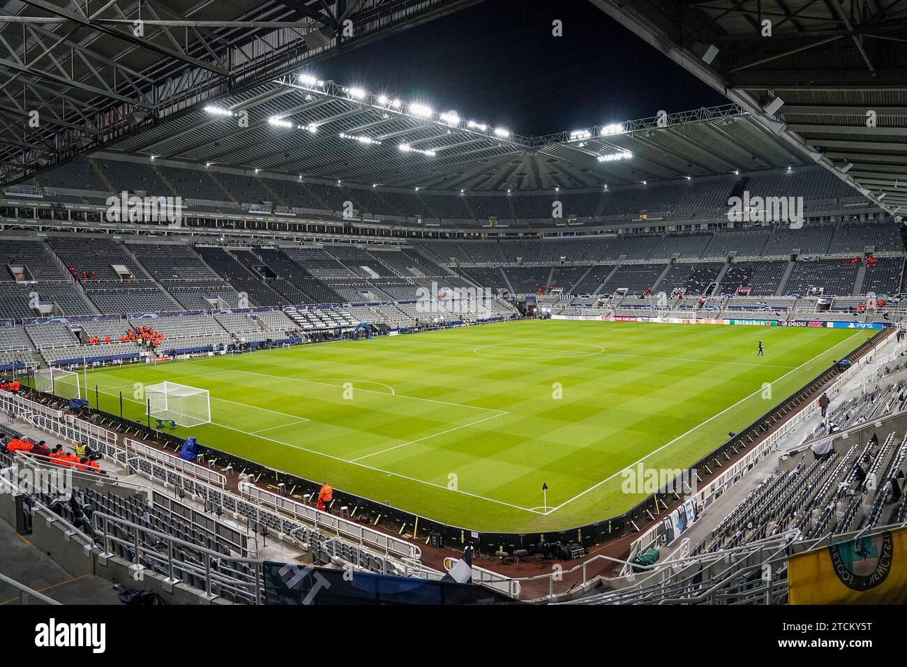 Inside st james park stadium hi-res stock photography and images - Alamy