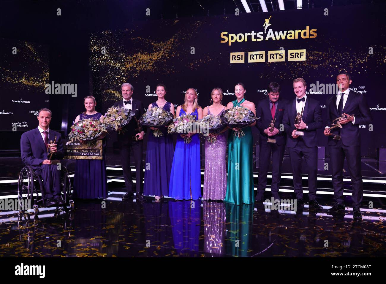 Sports Awards 2023 Preisträger der Sports Awards 2023: v.l. Marcel Hug ...