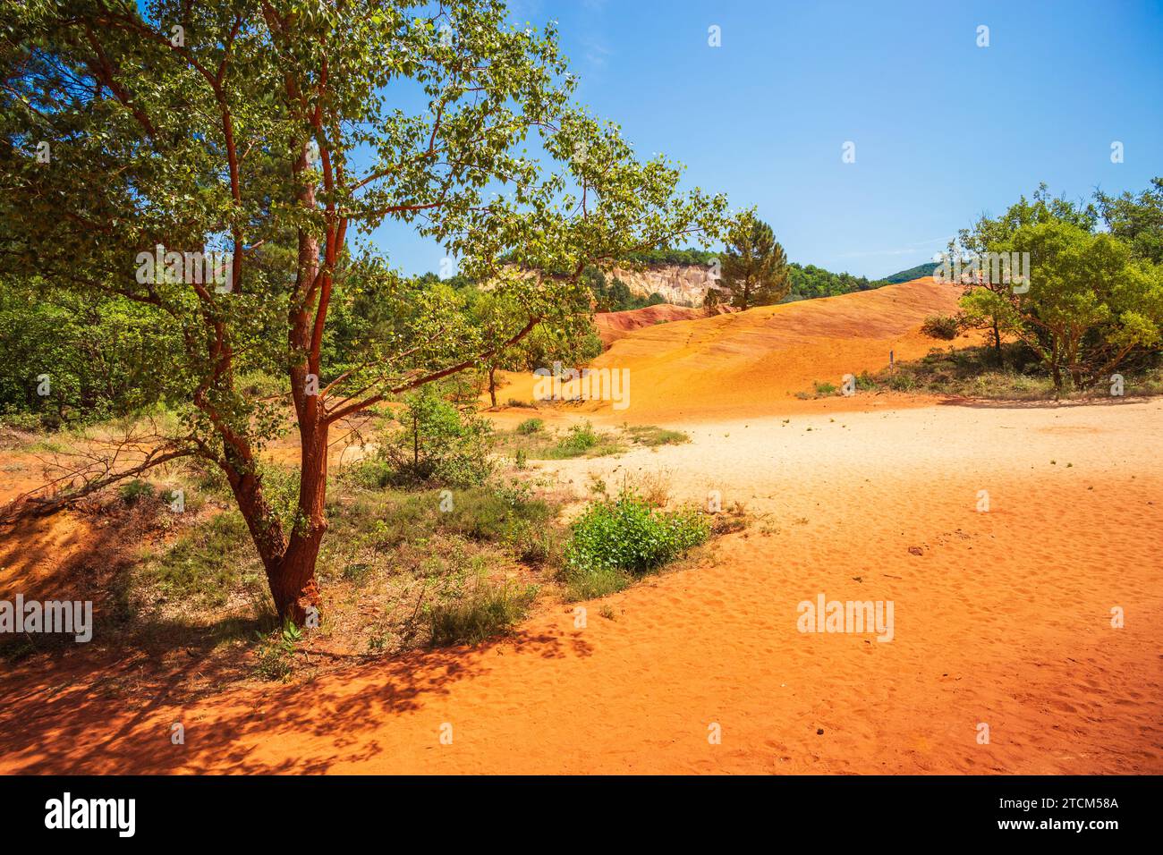 Sunlit scenes in The Provençal Colorado (Le Colorado Provençal ...