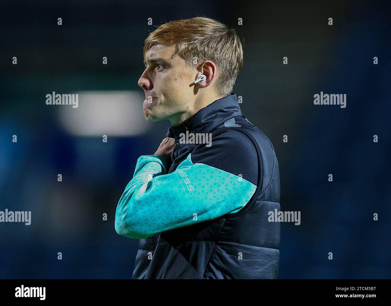 Ben Waine #23 of Plymouth Argyle arrives during the Sky Bet ...