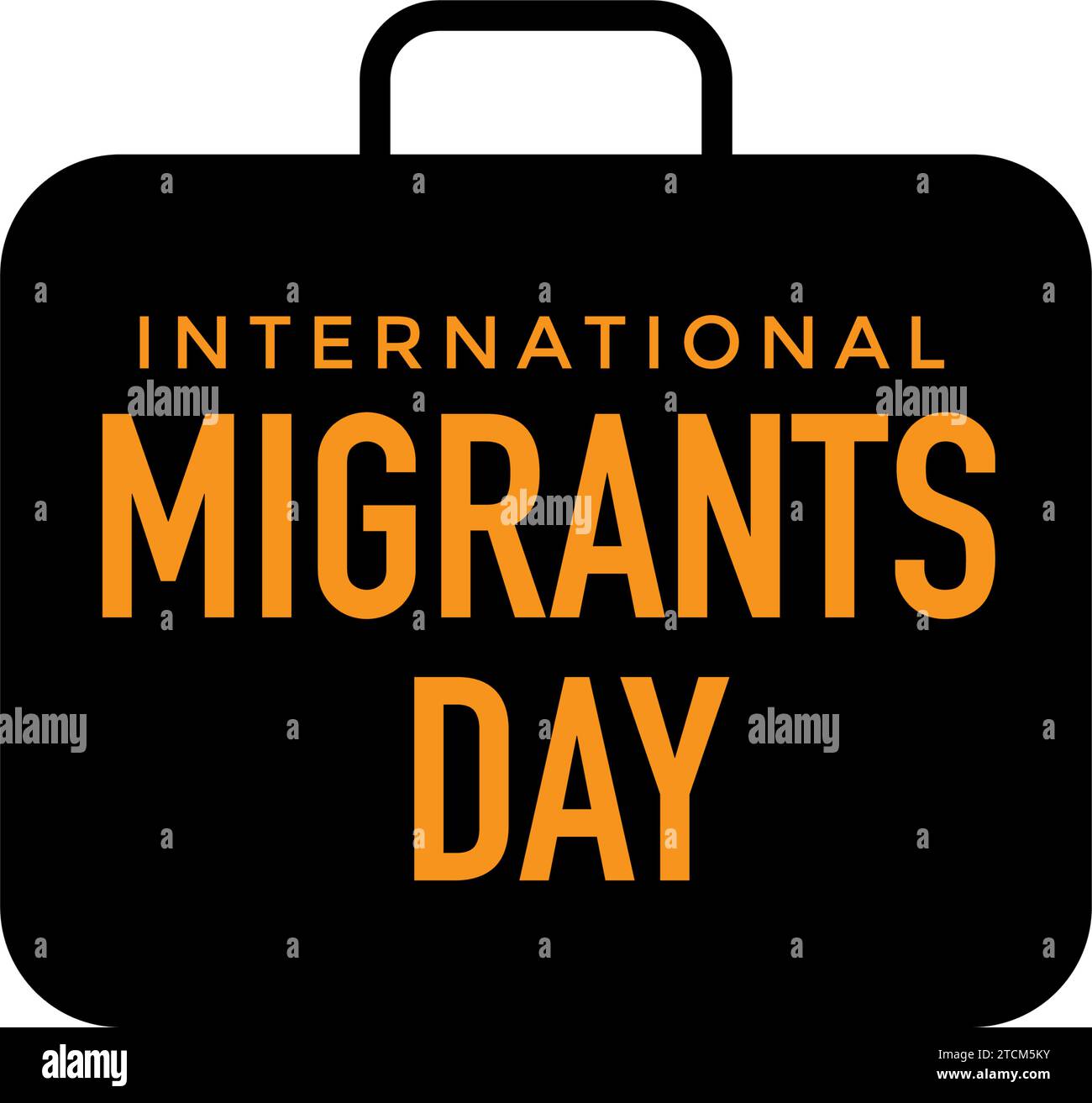 International migrants day on December 18 poster design. for printing ...