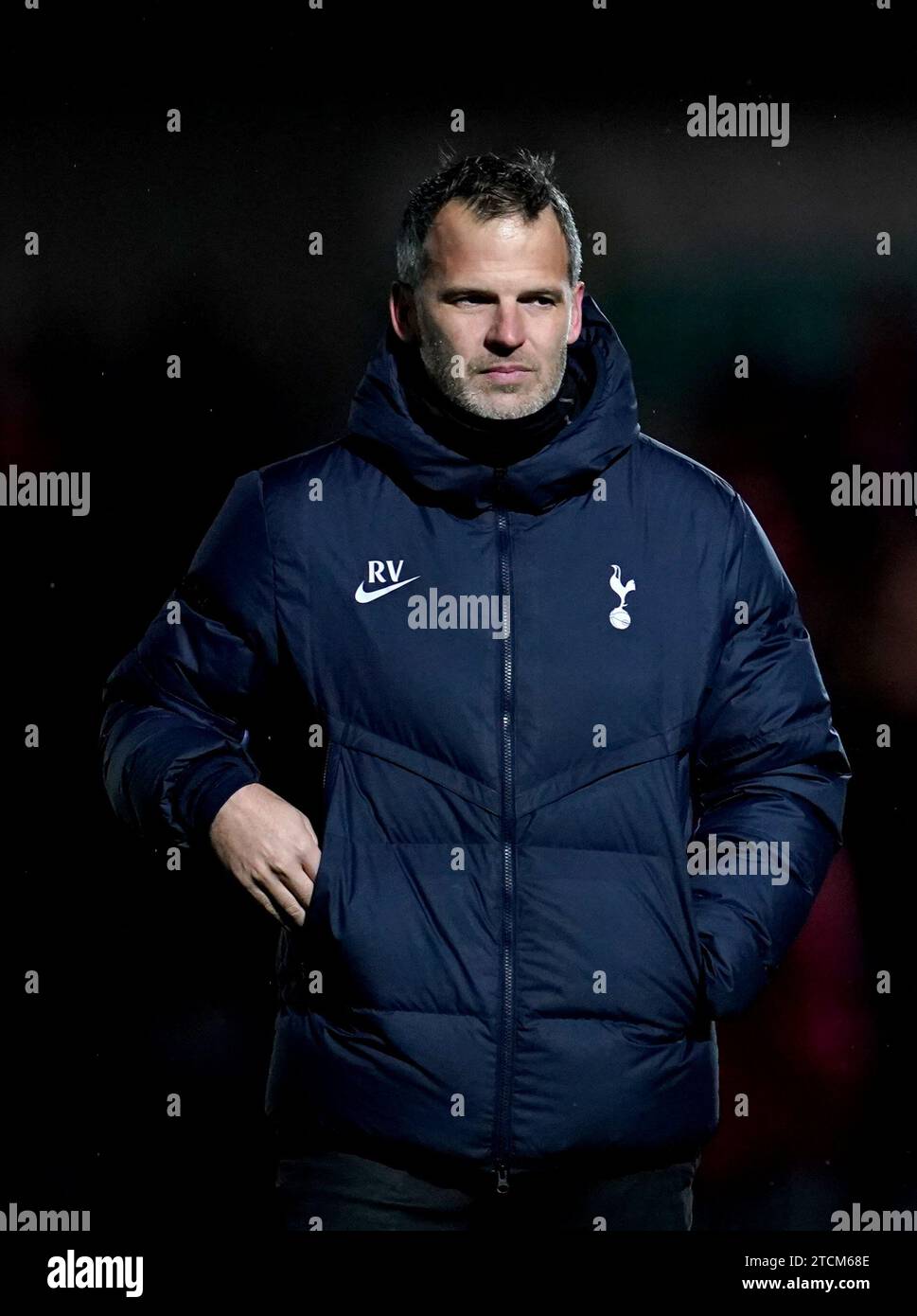 Tottenham Hotspur manager Robert Vilahamn ahead of the FA Women's ...