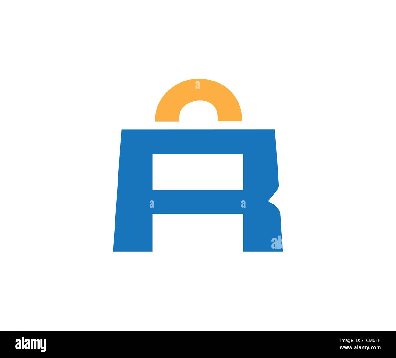 R initial Cut Out Stock Images & Pictures - Alamy