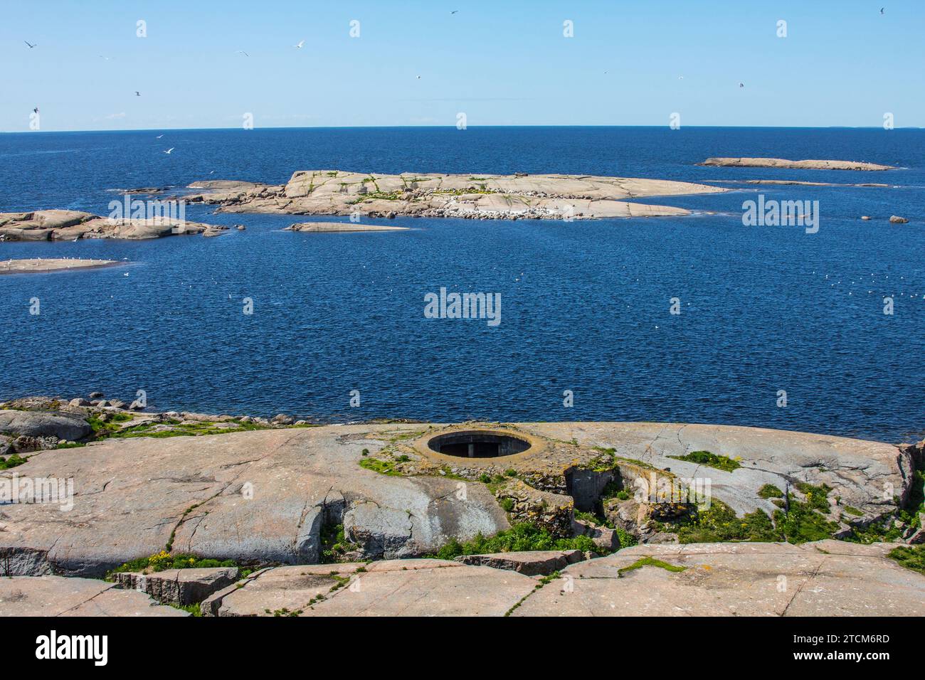 Geology. Baltic granite Islands in skerries of Finland as remnants of ...