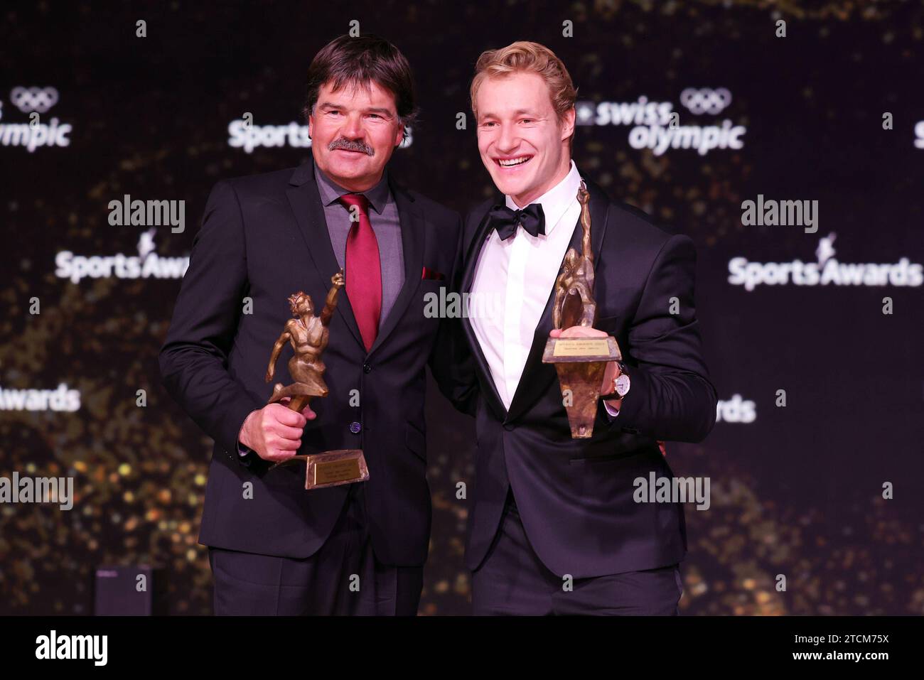 Sports Awards 2023 Thomas Stauffer li., Preisträger in der Kategorie ...
