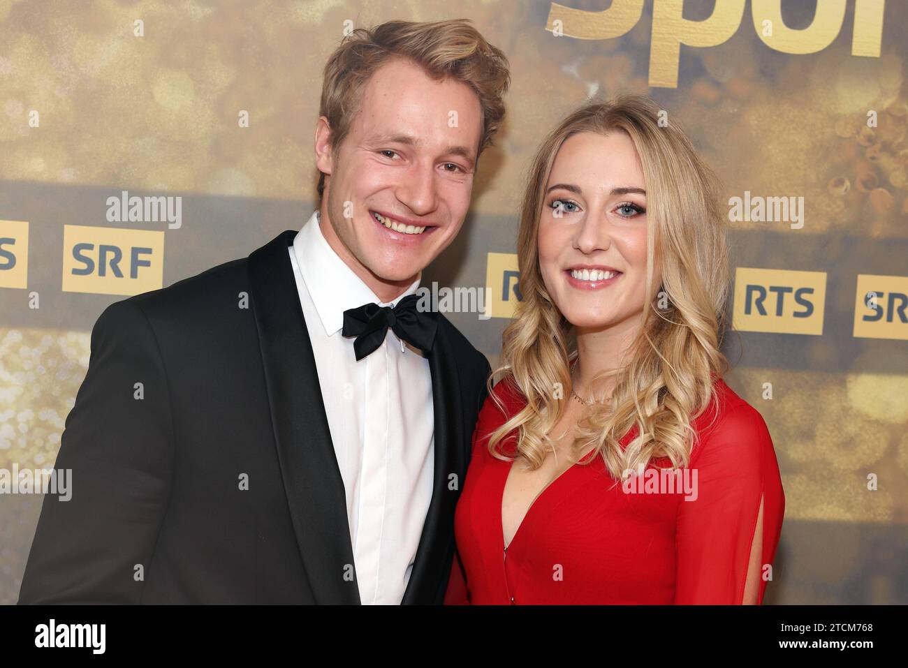 Sports Awards 2023 Marco Odermatt mit Freundin Stella Parpan auf dem ...