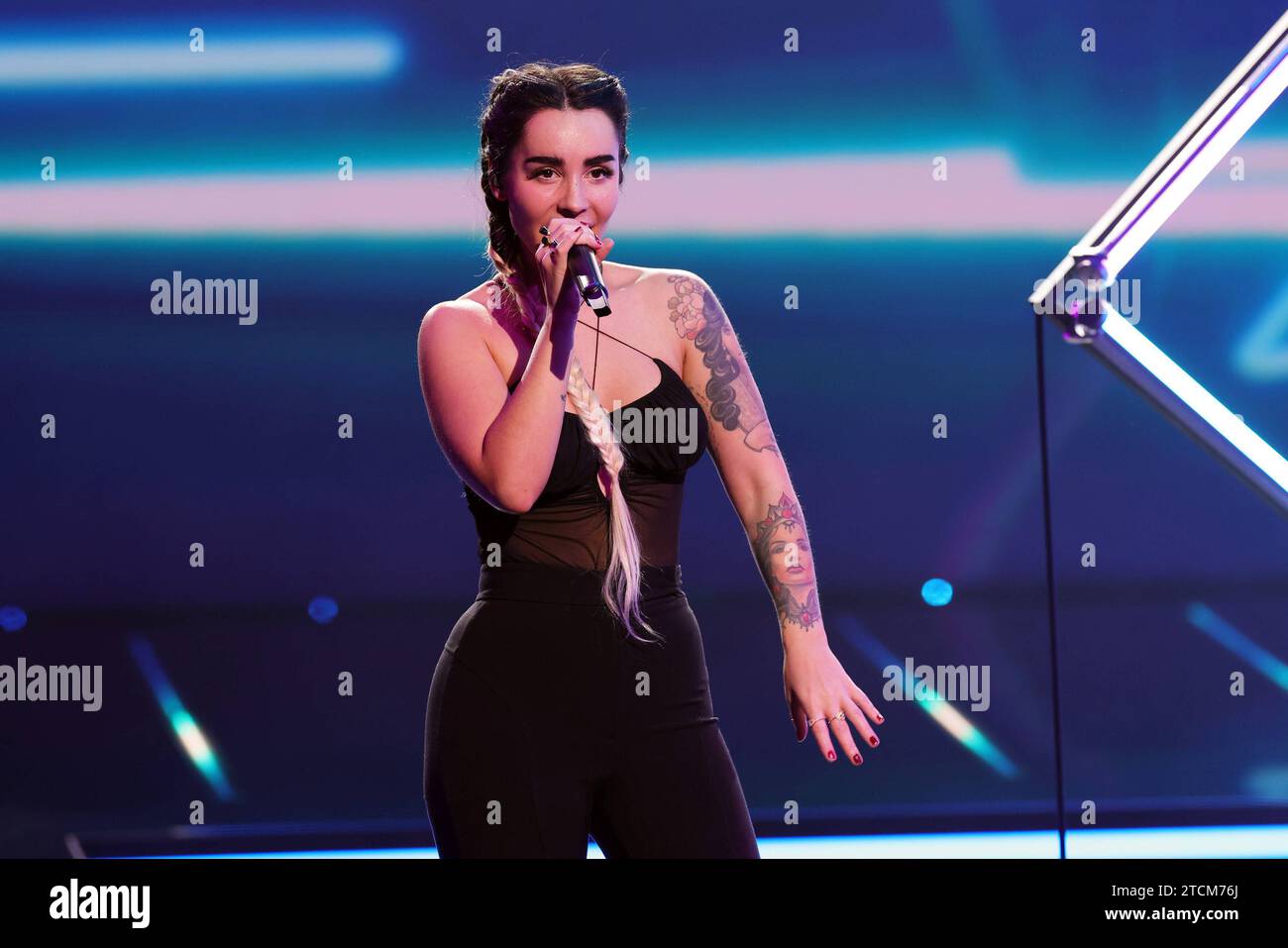 Sports Awards 2023 Auftritt der Sängerin Ilira. Verleihung der Sports ...